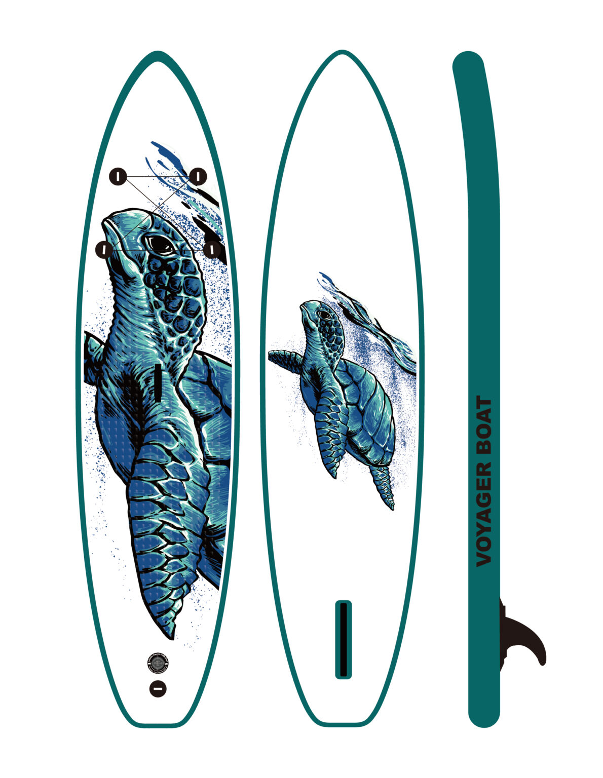 Şişme Stand Up/Paddle Board Kod No: 3D-2 – Voyager Boat | Sup Board ...